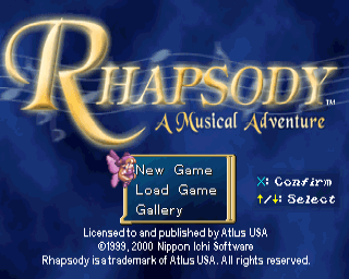 RPGClassics.com - Shrines - PSX - Rhapsody: A Musical Adventure